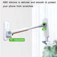China Adjustable Folding Desktop Phone Stand With Sucker / Telescopic Arm for sale