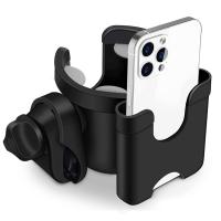 China ABS Universal Pram Coffee Cup Holder For Wheelchair Bike for sale