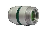 China Aluminum Alloy Focusing Lens Handpiece Silver High Grade Zinc Selenide ZnSe 10600nm for sale