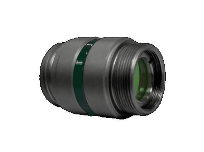 China Stainless Steel And Aluminum Alloy Focusing Lens Laser Handpiece Dark Grey for sale