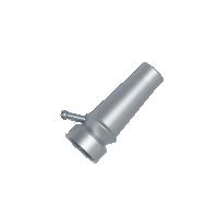 China Ergonomic Lightweight Handpiece Base Silver For Co2 Medical Laser Systems 0.1-2.0mm for sale