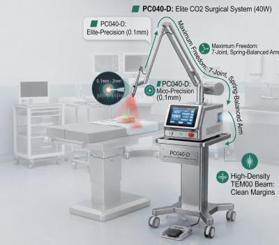 China 40W High-Power Sealed-off CO2 Laser Surgical System PC040-D for sale