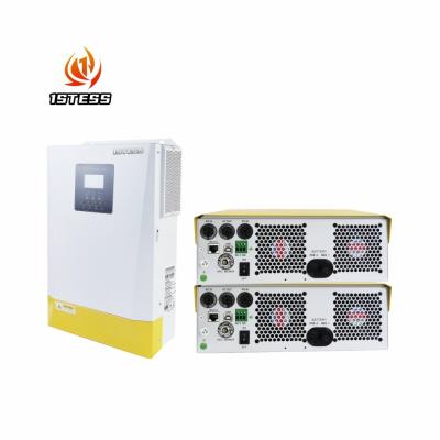 China 3500HHS-24 Hybrid Solar Inverter 4kW Capacity 24V DC Input with MPPT Charging and RS232 Interface for sale