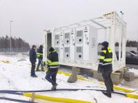 China 20ft Modular Energy Storage Container 1MWh-2MWh Capacity with 400-800V Range for Grid Stabilization for sale