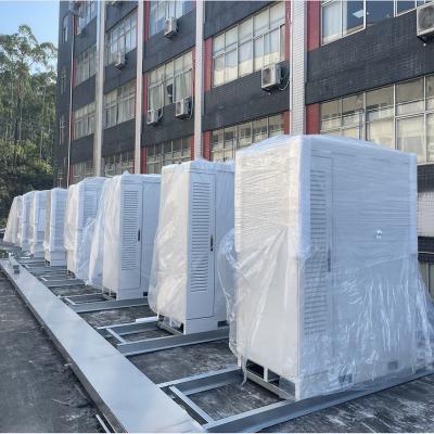 China LFP-280Ah Commercial Energy Storage Cabinet with Intelligent Air Cooling - 89-143kWh Capacity, RS485/Ethernet Interface for sale