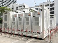 China 400V-800V 20ft Containerized Battery Energy Storage System with Remote Monitoring and 5-Year Warranty for sale