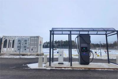 China BESS EV Charging Station with LCD Screen IP55 Protection 200A-500A DC Output OCPP 1.6J Upgradeable for sale