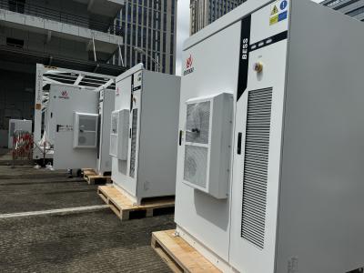 China UL Certified LiFePO4 Industrial Battery Energy Storage System IP55 107.52KWH-125.44KWH 50KW AC 400V for sale