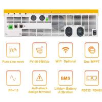 China 11KW Hybrid Solar Inverter 48V On Off Grid 8.5KW MPPT 160A Pure Sine Wave for sale