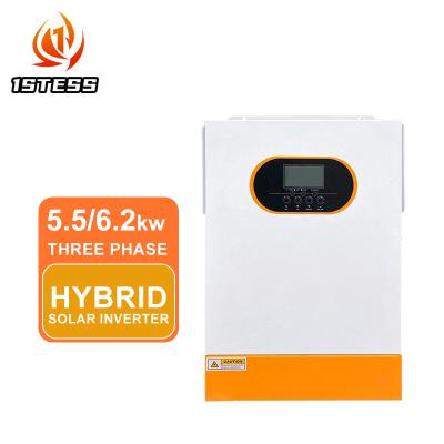China Wholesale 48V 5.5KW 6.2KW MPPT Solar Hybrid Inverter On Off Grid 230VAC Pure Sine Wave for sale