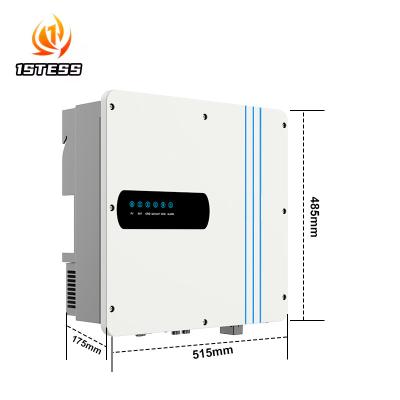 China Custom 5-10KW On Off Grid Hybrid Solar Inverter 48V 120A MPPT Charging for sale