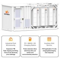 China Liquid Cooling Energy Storage System 1182kWh 20ft Container BESS for Industrial Commercial Solar for sale