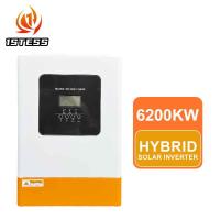 China Wholesale 48V 6.2KW Hybrid Solar Inverter 5500W Off Grid Pure Sine Wave MPPT for sale