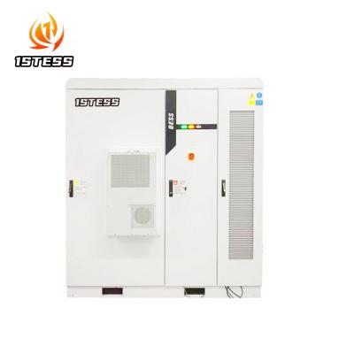 China Hybrid Energy Storage System 30kW 100kW 215kWh Lithium LiFePO4 Solar Battery Container for sale