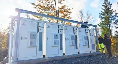 China 215kWh Container Solar Lithium Battery High Voltage Energy Storage System for Commercial Industrial Use for sale