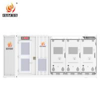 China Commercial Industrial Energy Storage System 372kWh High Voltage Battery Cabinet Liquid Cooling for sale