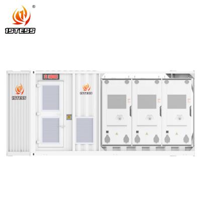 China Commercial Industrial Energy Storage System 372kWh High Voltage Battery Cabinet Liquid Cooling for sale