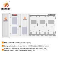 China Commercial Industrial Energy Storage System 372kWh High Voltage Battery Cabinet Liquid Cooling for sale