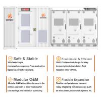 China Commercial Industrial Energy Storage System 372kWh High Voltage Battery Cabinet Liquid Cooling for sale