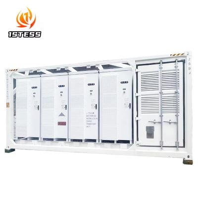 China 500kWh On Grid Energy Storage System Air Cooling Lithium Ion Battery Container 1MWh Storage 400V 800V for sale