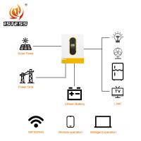 China 48V 120A 6.2KW MPPT Hybrid Solar Inverter On Grid Off Grid 500V PV Input Dual Output for sale