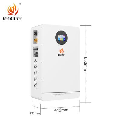 China Wall Mounted 51.2V 200Ah 10.24kWh LiFePO4 Solar Storage Battery for Home Energy for sale