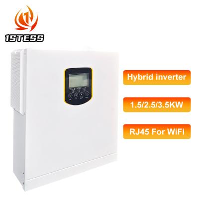 China 1.5kW 2.5kW 3.5kW Dual Output Hybrid Solar Inverter MPPT 60A 100A On Off Grid 12V 24V for sale