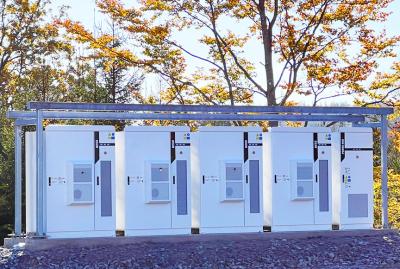 China All In One Outdoor Battery Energy Storage System 215kWh 100kW LFP with Fire Suppression for Commercial Use for sale