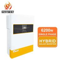 China 48V Hybrid Solar Inverter 6.2kW MPPT 120A Off Grid Power System with UPS Backup for sale