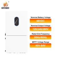 China 48V 7600W Solar Inverter 12000W PV Input NEMA 3R Wall Mount On Off Grid for sale