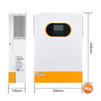 China 6.2kW Pure Sine Wave Off Grid Inverter 48V MPPT Solar Charger 120A 94% Peak Efficiency for sale