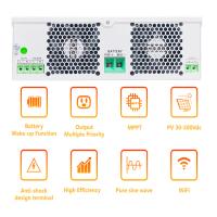 China 2.5KW 24V Hybrid Solar Inverter MPPT Pure Sine Wave 500Vdc Input 60A Charger for sale