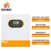 China 3.5KW 24V Hybrid Solar Inverter with MPPT Charger | Pure Sine Wave Off-Grid Power 3500W for sale