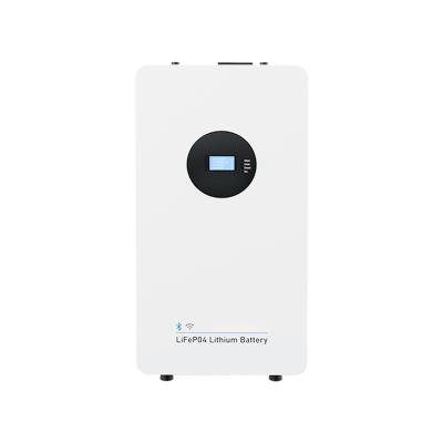 China Home All in One Solar Energy Storage System 51.2V 16kWh LiFePO4 Battery Pack with LCD Display for sale