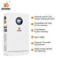 China 51.2V 100Ah 5.12kWh LiFePO4 Home Energy Storage System Eco Friendly Battery Pack for sale