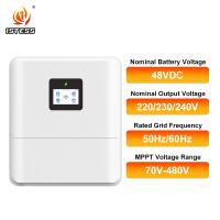 China 48V 6kW Hybrid Solar Inverter 6000W Pure Sine Wave Off Grid MPPT 135A Battery Charger IP65 for sale