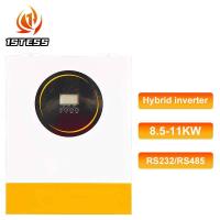 China 48V 11kW Single Phase Hybrid Solar Inverter Off Grid Pure Sine Wave MPPT 11000W PV Input for sale