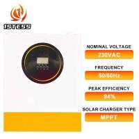China 48V 11kW Single Phase Hybrid Solar Inverter Off Grid Pure Sine Wave MPPT 11000W PV Input for sale