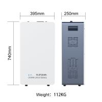 China Modular Wall Mounted LiFePO4 Battery 48V 314Ah 15kWh Energy Storage System Parallel Support for sale