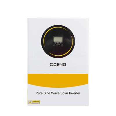 China Robust Detachable Dust Cover Hybrid Solar Inverter 48V 6.2kW Single Phase Pure Sine Wave Off Grid MPPT for sale