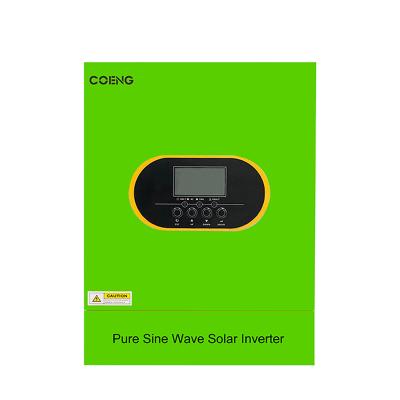 China 24V 48V Off Grid Hybrid Solar Inverter 3.5kw 5.5kw 6.2kw Single Phase Pure Sine Wave MPPT 60A 100A 120A for sale
