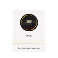 China Off Grid Hybrid Solar Inverter 24V 48V 3.5kw 6.2kw Single Phase Pure Sine Wave with Built-in MPPT 60A for sale