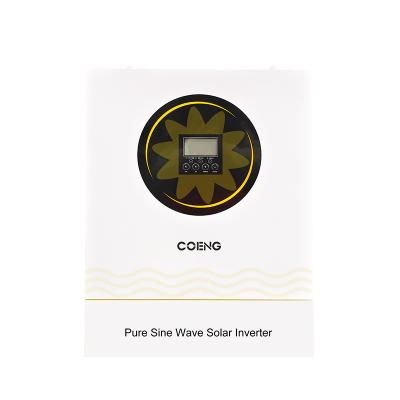 China 48V 5.5kW 6.2kW Single Phase Hybrid Solar Inverter Off Grid Pure Sine Wave MPPT 500Vdc for sale