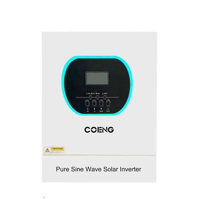 China Off Grid Hybrid Solar Inverter Single Phase 48V 5.5kW Pure Sine Wave with MPPT for sale