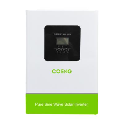 China 48V 6.2kW Single Phase Off Grid Solar Inverter Hybrid MPPT 120A LiFePO4 Compatible for sale