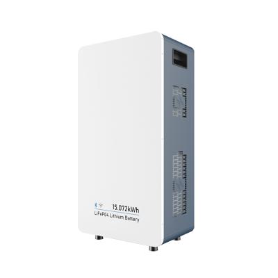 China 48V 314Ah 15kWh Wall Mounted LiFePO4 Lithium Battery Pack for Home Energy Storage System for sale