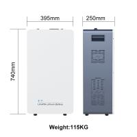 China 51.2V 314Ah 16kWh All in One LiFePO4 Wall Mounted Energy Storage Battery with Strong Balancing for sale