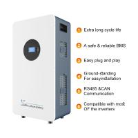 China 51.2V 314Ah 16kWh Wall Mounted LiFePO4 Energy Storage Battery with Pre-Charge for sale