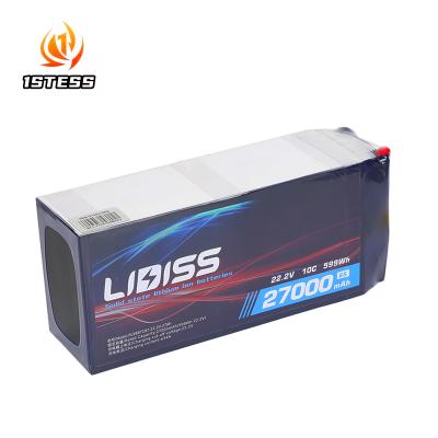 China Safe and Stable Solid State Battery Pack 22.2V 27Ah 6S 10C 599Wh Semi Solid State Battery with Low Temperature Performance for sale
