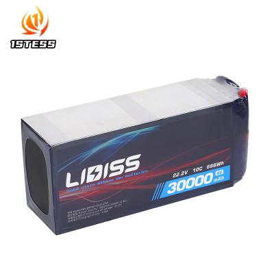 China Solid State Lithium Battery 10C 666Wh 22.2V 30Ah 6S Solid State Battery Pack Excellent Low Temperature Discharge Capability for sale
